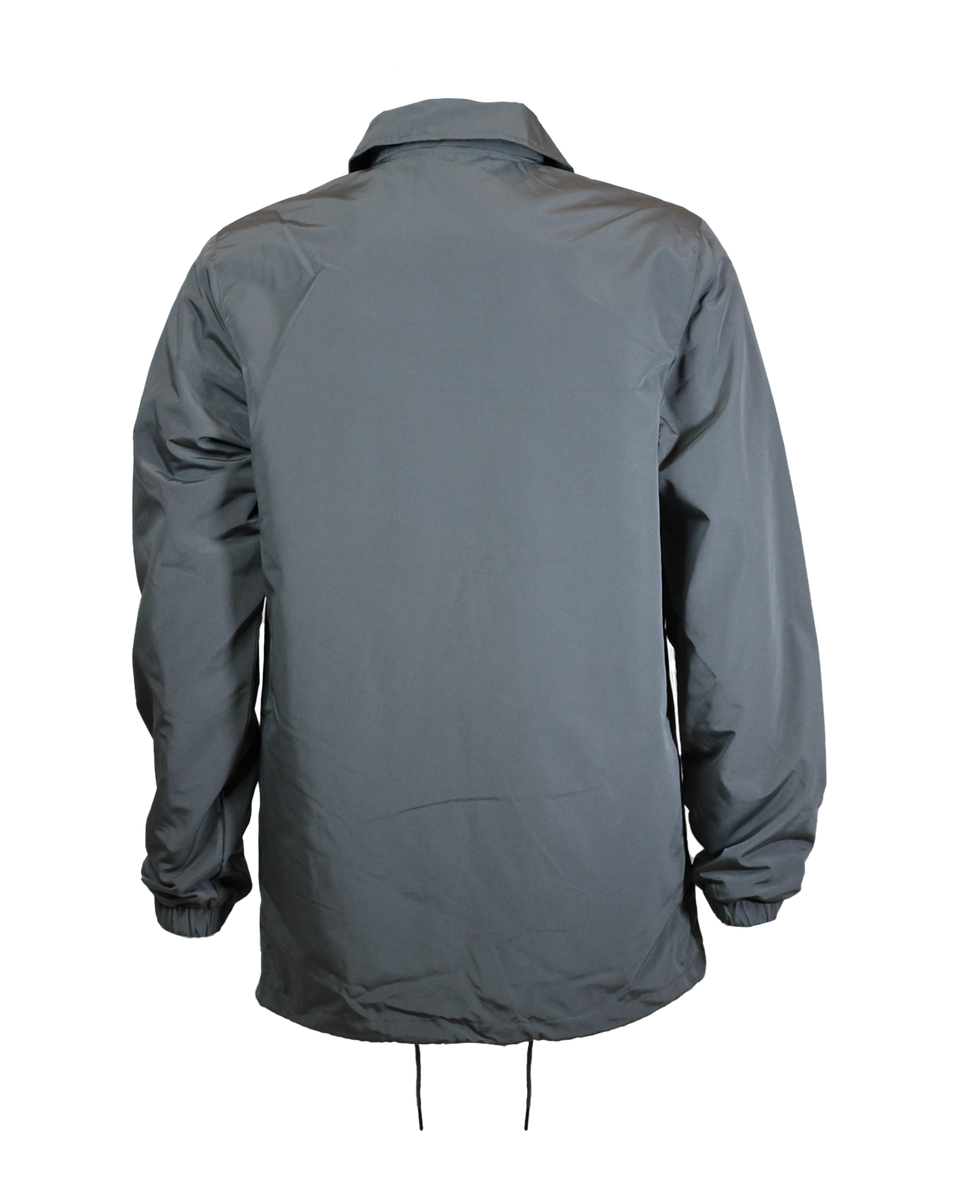 BLANK COACHES JACKET GREY - MENS – Dixxon Canada