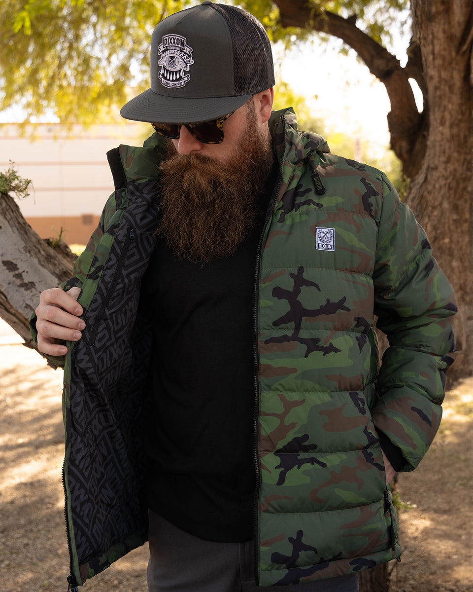 THE RIDGE DOWN JACKET CAMO - MENS – Dixxon Canada