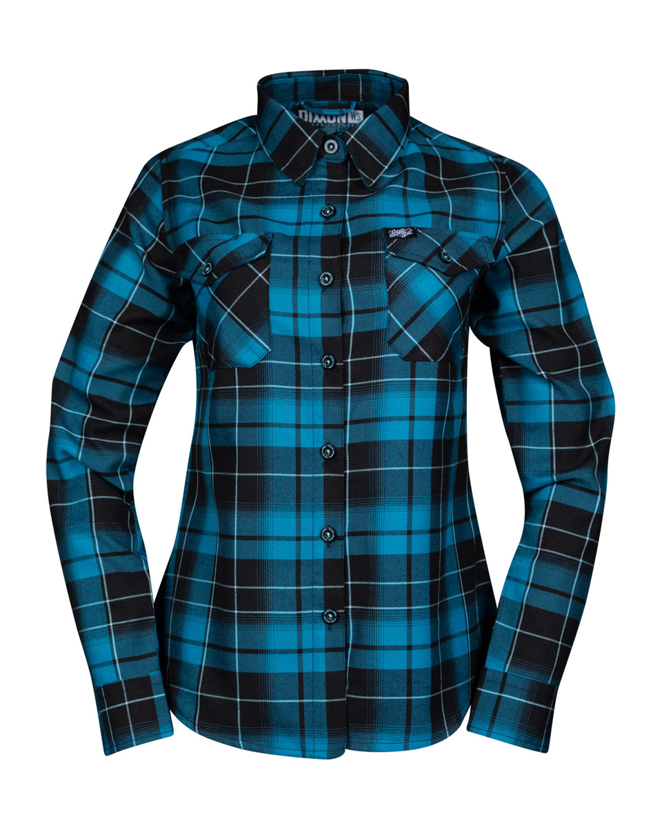PARKWAY DRIVE 'DEEP BLUE' FLANNEL - WOMENS – Dixxon Canada