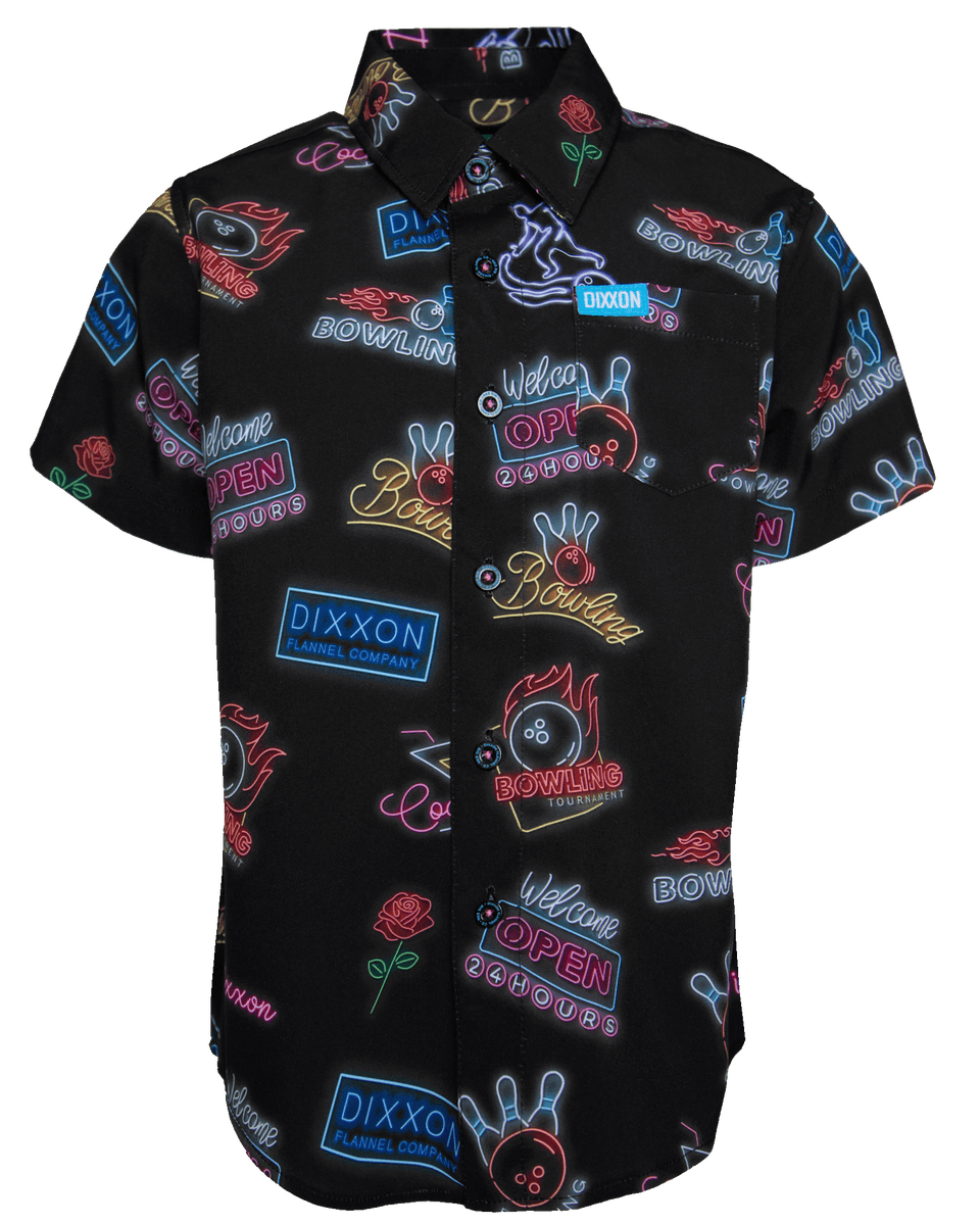 BIG ERN SHORT SLEEVE BUTTON UP - YOUTH – Dixxon Canada