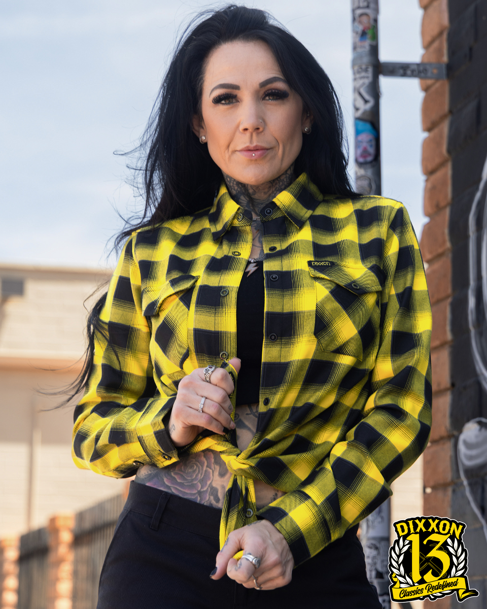 THE RUCKUS 2.0 FLANNEL - 13 YEARS OF FLANNELS - WOMENS – Dixxon Canada