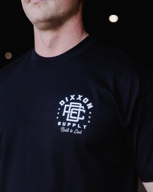 BUILT TO LAST T-SHIRT BLACK - MENS – Dixxon Canada