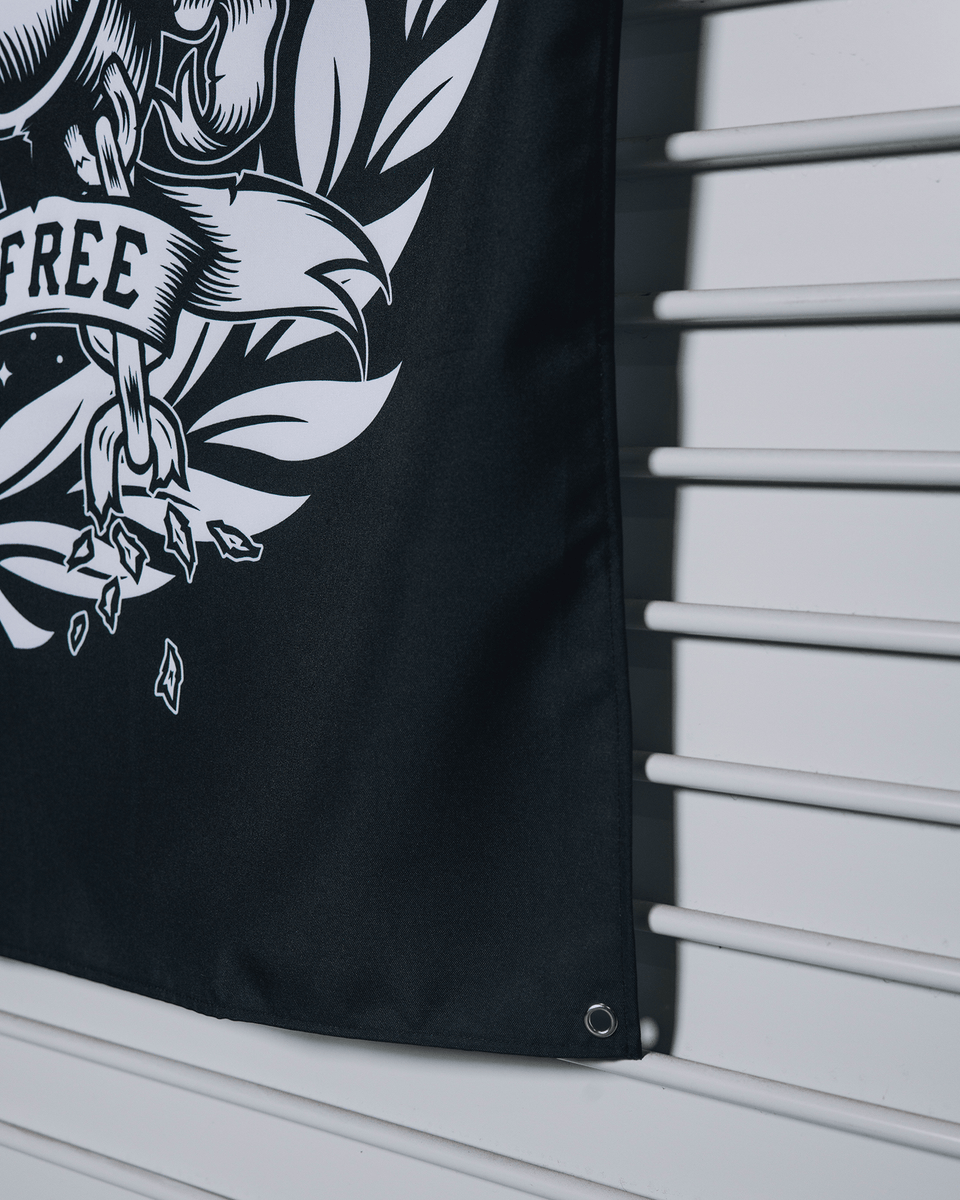 FAST LIFE GARAGE BANNER - 36" x 36" – Dixxon Canada