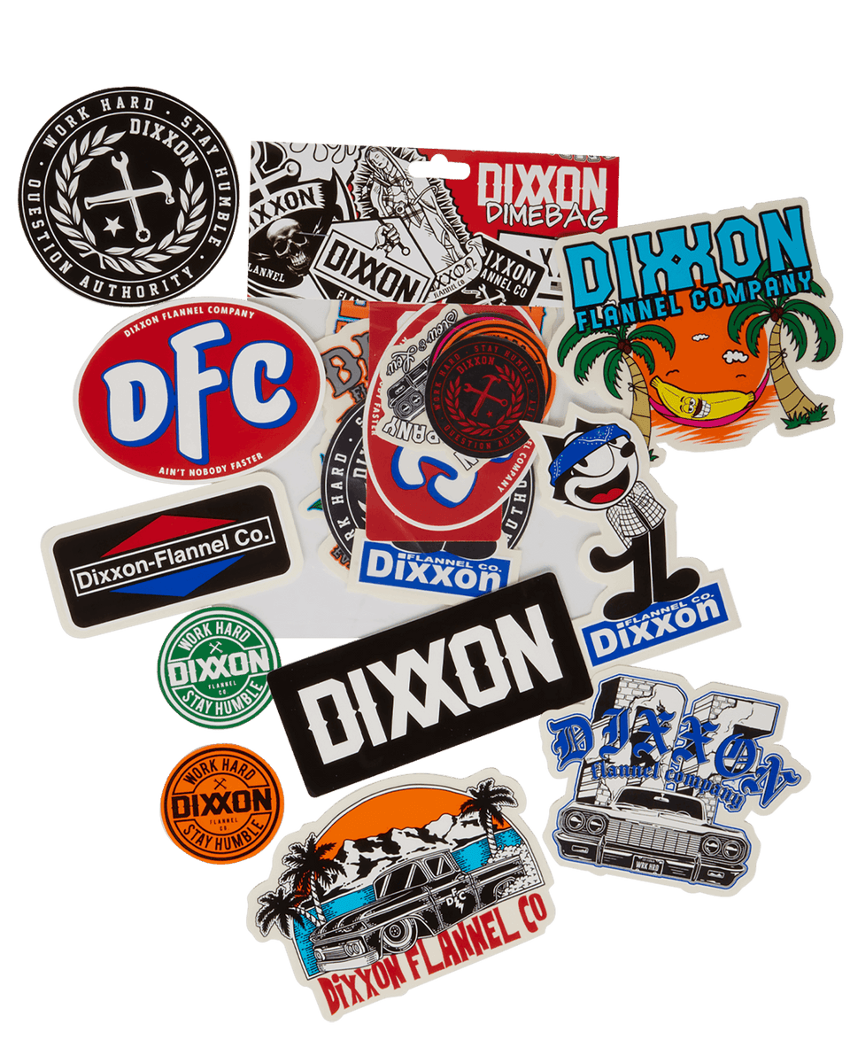 DIXXON STICKER DIME BAG – Dixxon Canada