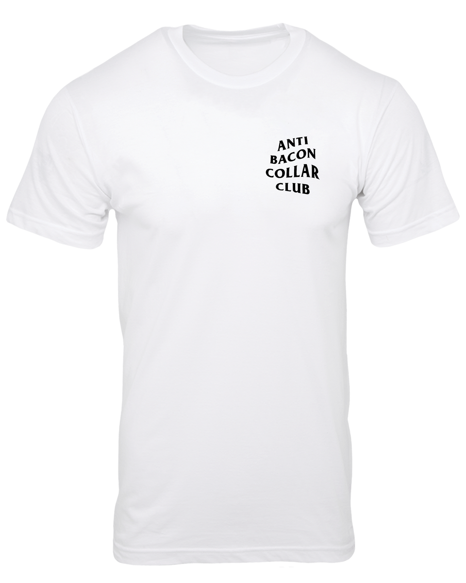 ANTI BACON COLLAR CLUB T-SHIRT WHITE - MENS – Dixxon Canada