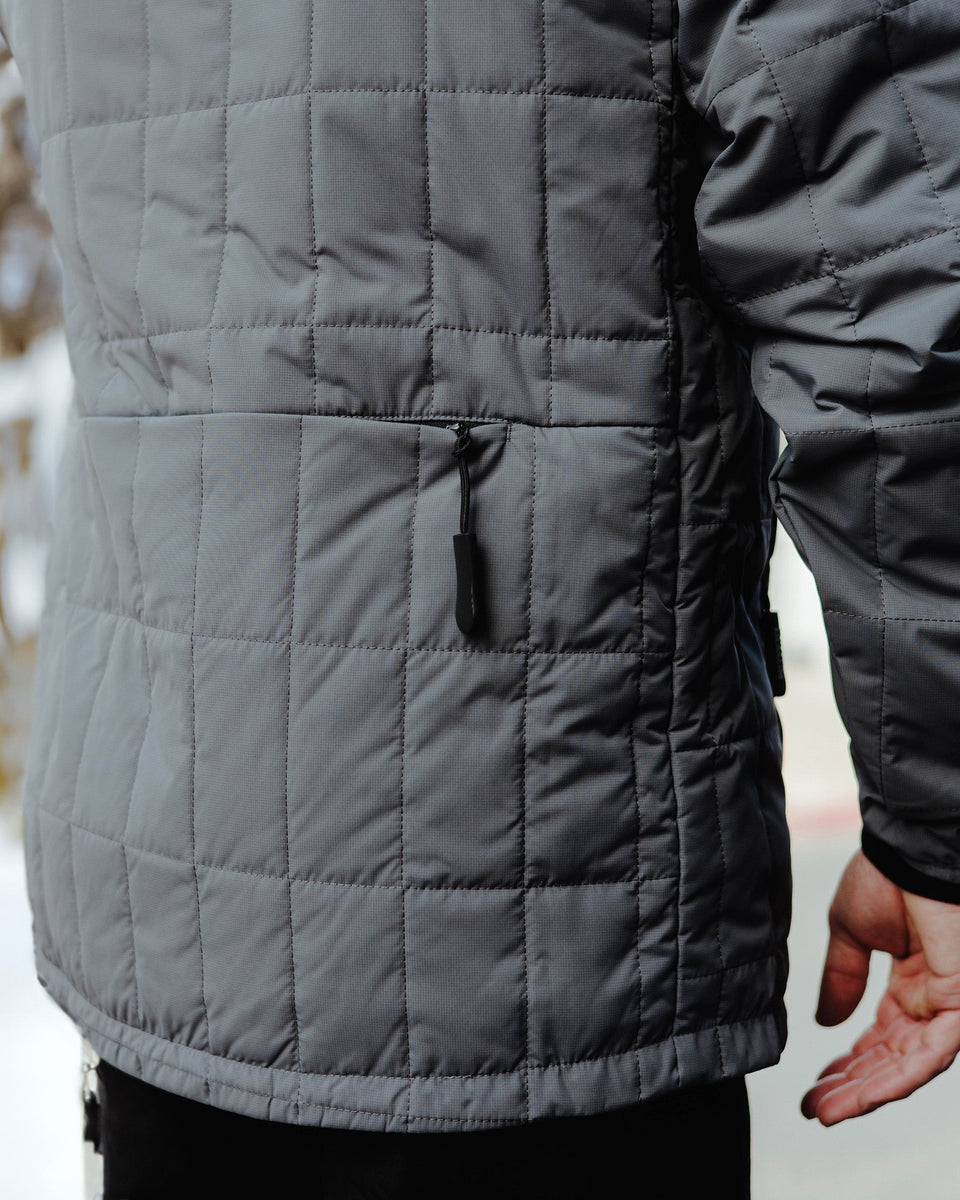 NOMAD PUFFER JACKET - GREY – Dixxon Canada
