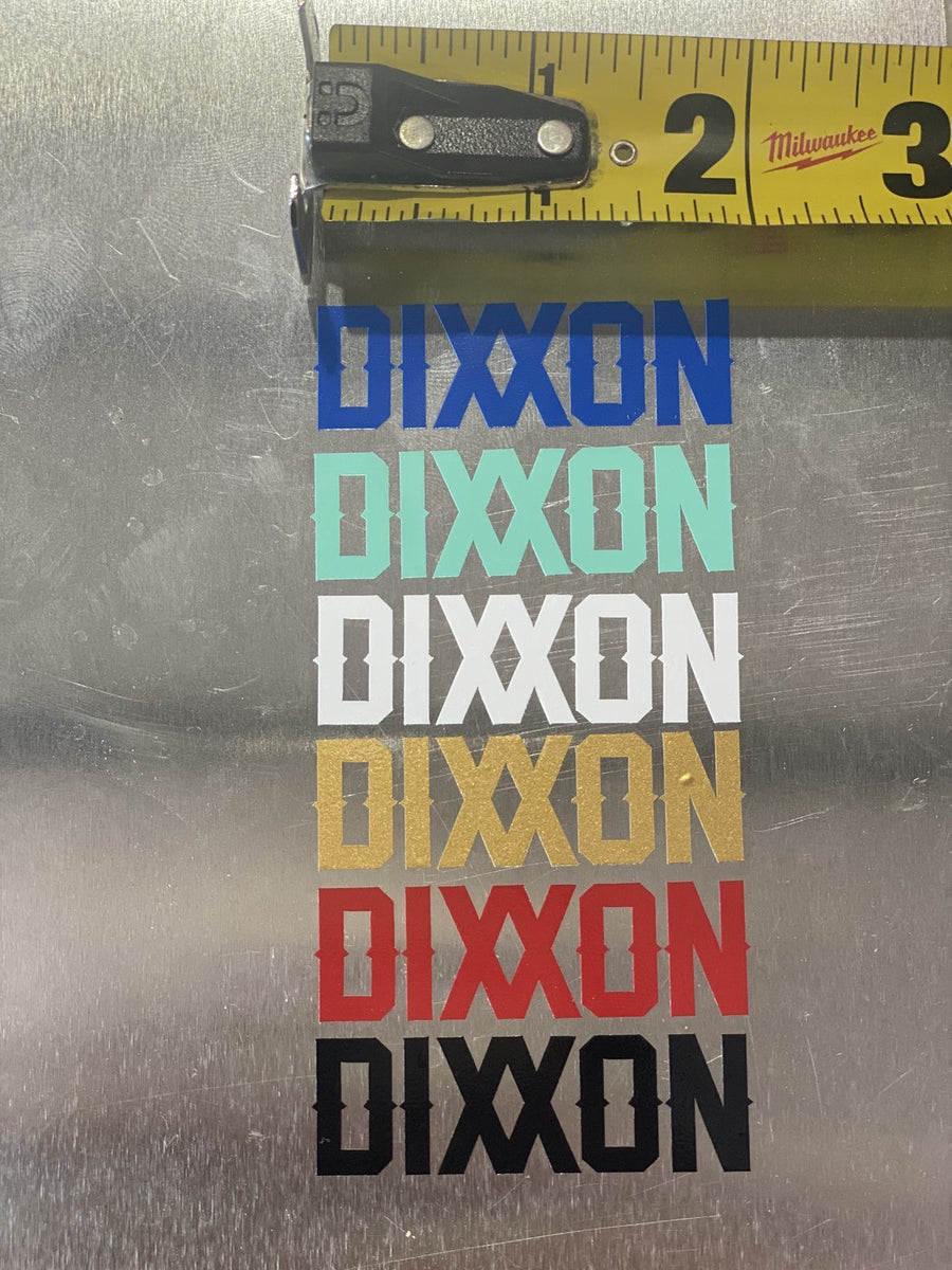 DIXXON 2" DIXXON DIE CUT STICKER - SOLD IN SINGLES ASSORTED – Dixxon Canada